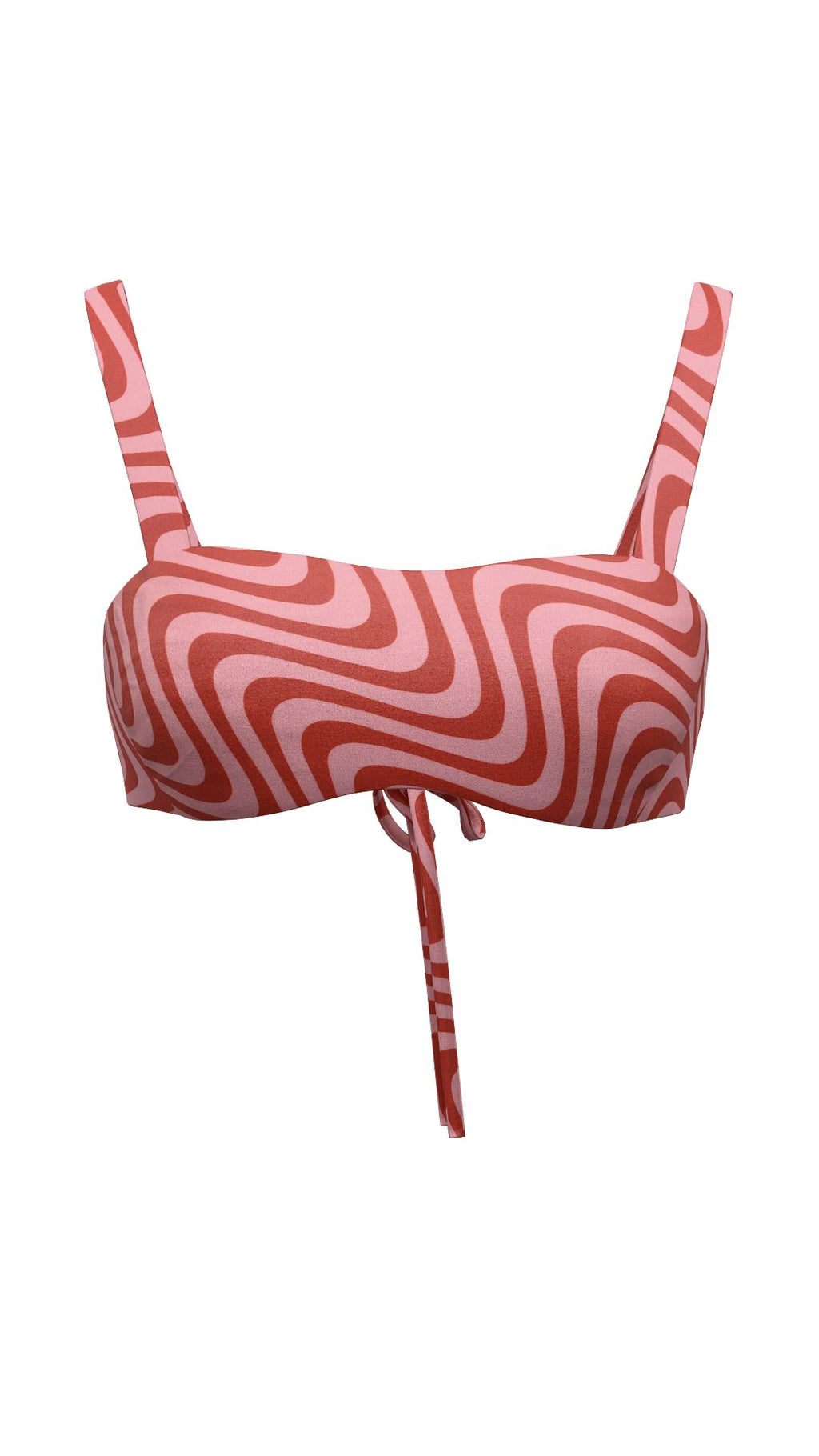 Square-Neck Bikini Top | Medium Support | Free U.S. Shipping $200 ...